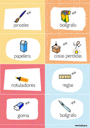 Descarga: Etiquetas para la clase - Hop'Toys