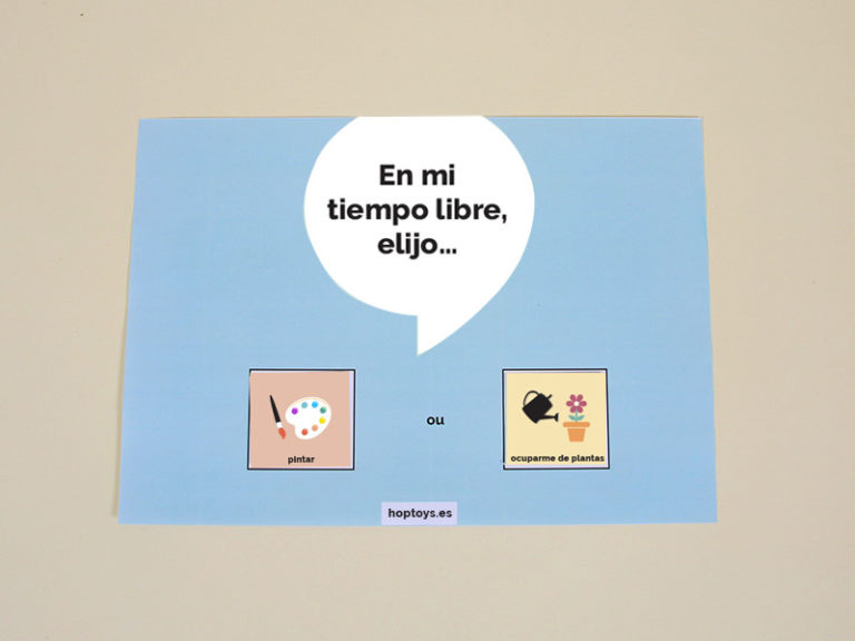 Mi tablero de elección - Hop'Toys