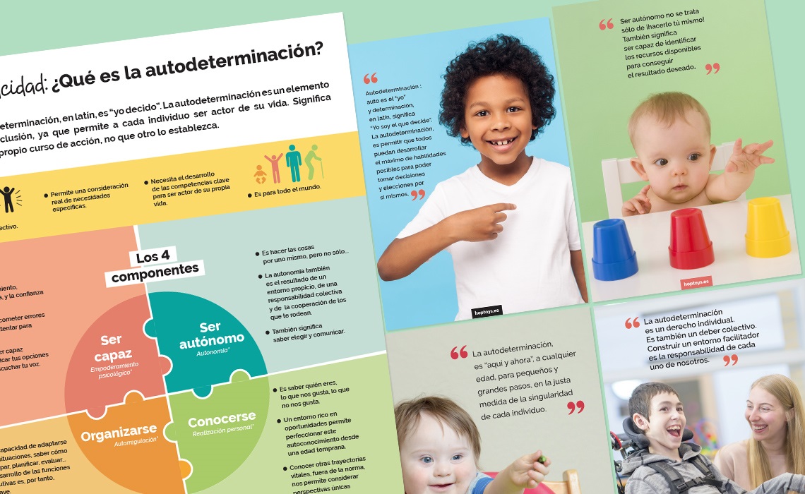 Los 4 componentes de la autodeterminación - Hop'Toys